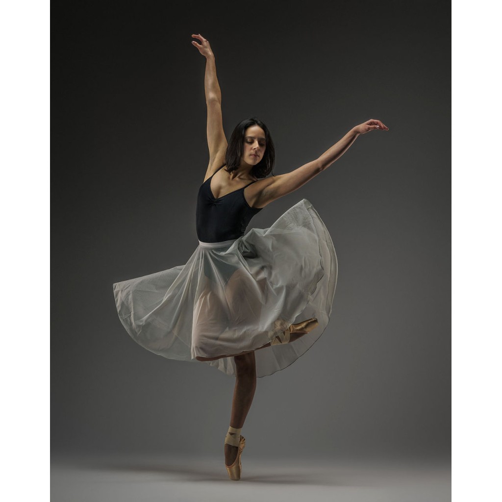 Banded Mesh Long Full Circle SkirtPro Tutu Studio