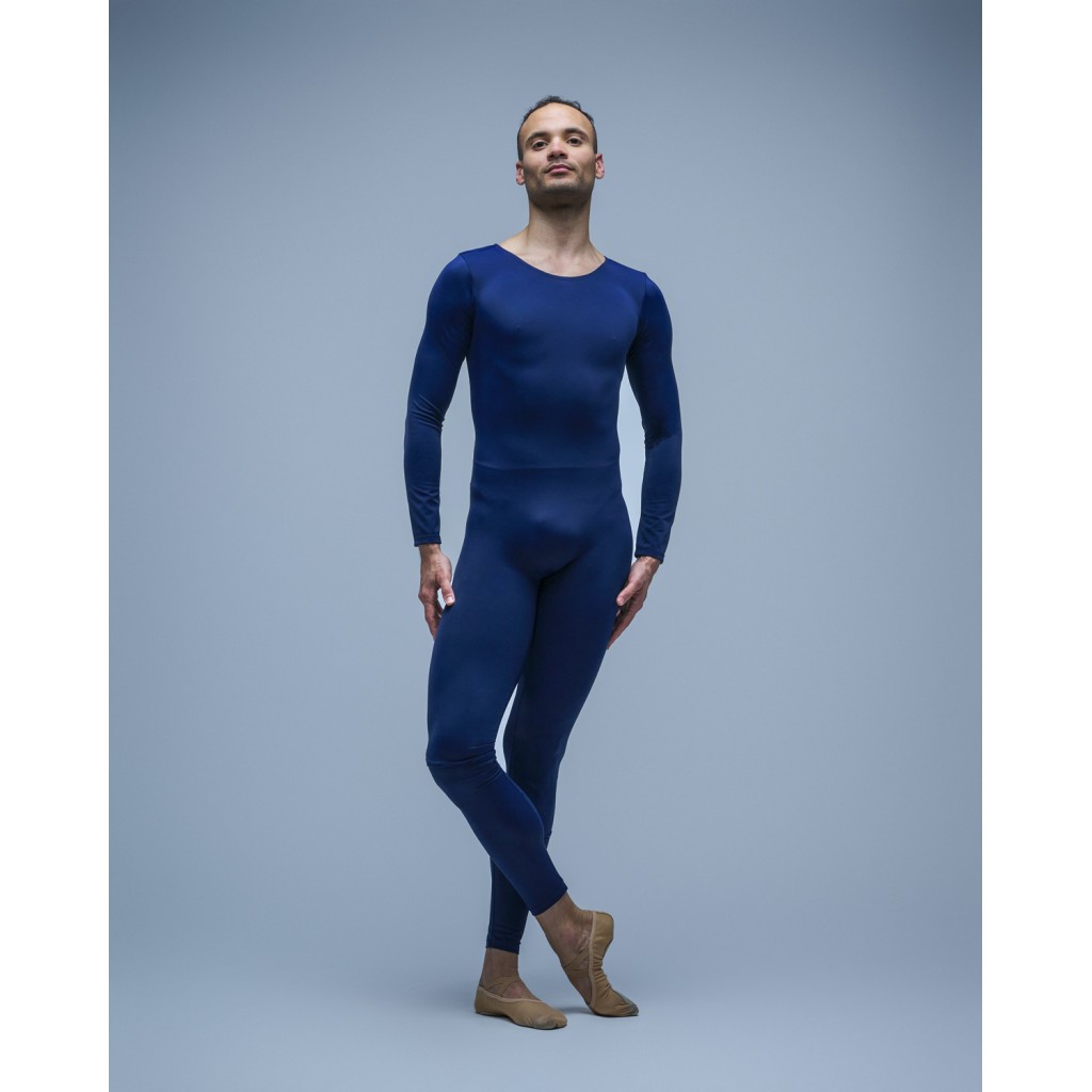 Mens Seamless Front Long Sleeve UnitardPro Tutu Studio