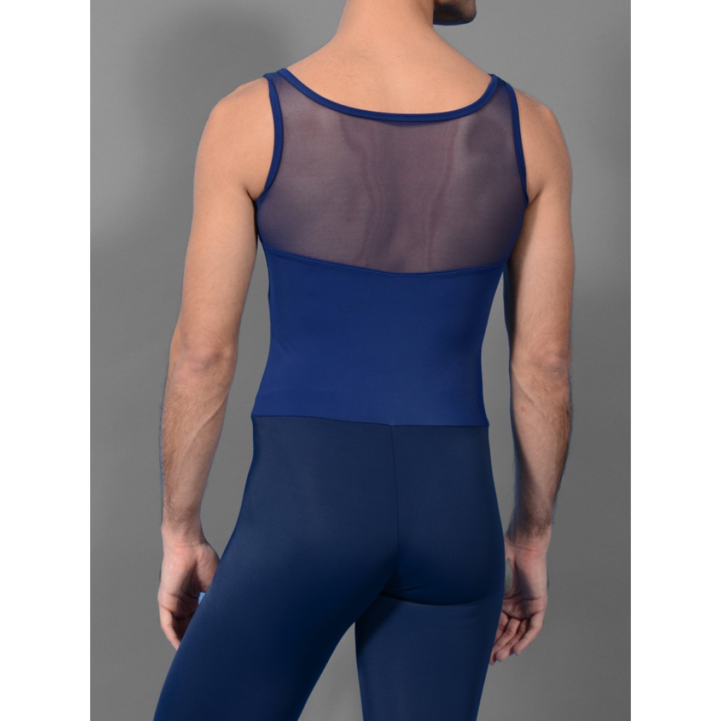 Mens Tank Color Block UnitardPro Tutu Studio